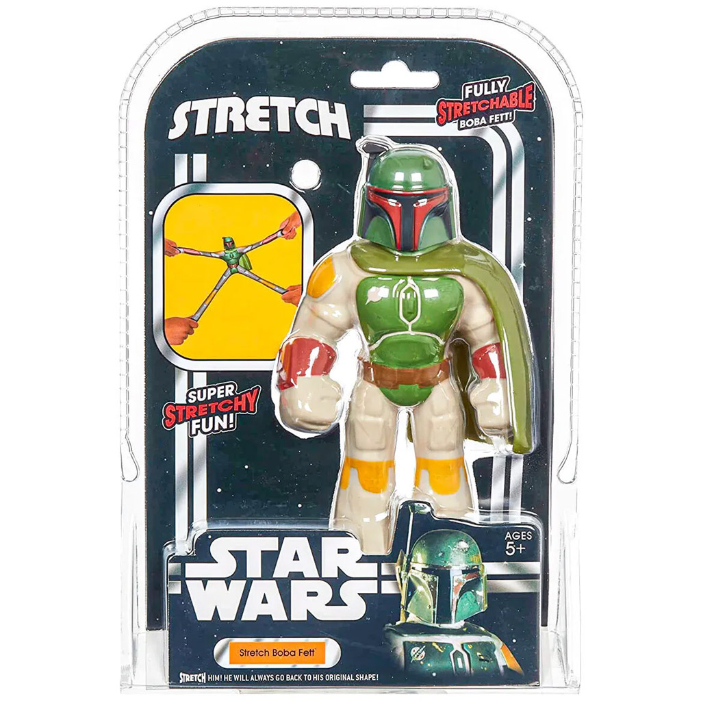 Stretch Star Wars mini Boba Fett nyújtható akciófigura 18cm vásárlás a ...