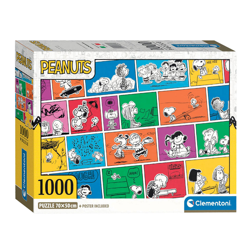 Peanuts képregény 1000 db-os puzzle - Clementoni vásárlás a Játékshopban