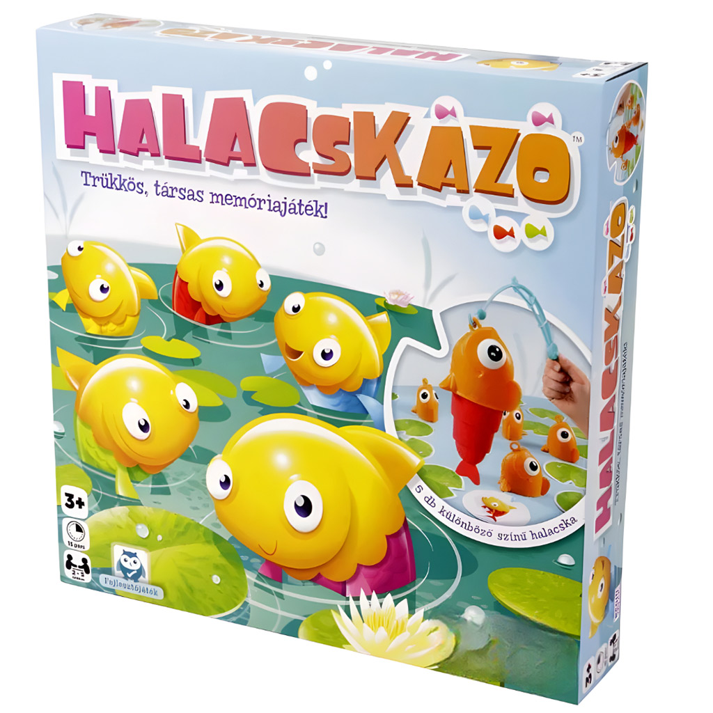 Halacskázó memória társasjáték vásárlás a Játékshopban