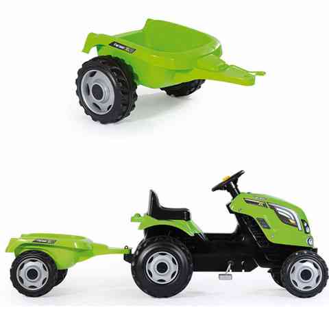 Smoby Farmer traktor XL méretben pedállal zöld színben vásárlás a ...