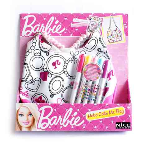 Barbie Color Me Bag színezhető trendi party táska vásárlás a Játékshopban