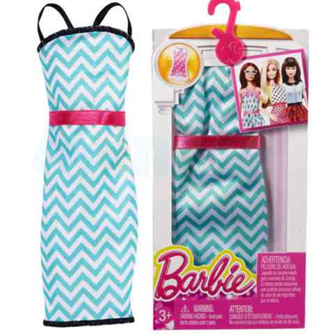Barbie Cikk-cakk mintás hosszú ruha - Mattel vásárlás a Játékshopban
