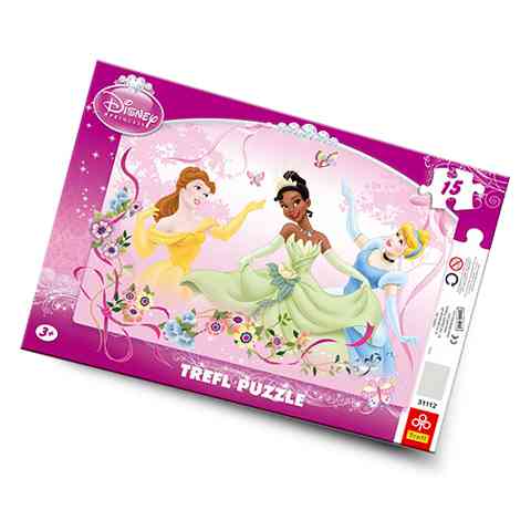 Disney Hercegnők Tavaszi tánc 15 db-os puzzle - Trefl vásárlás a ...