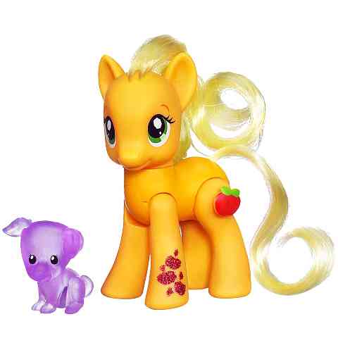 Én kicsi pónim Mozgó Applejack Crystal póni figura - Hasbro vásárlás a ...