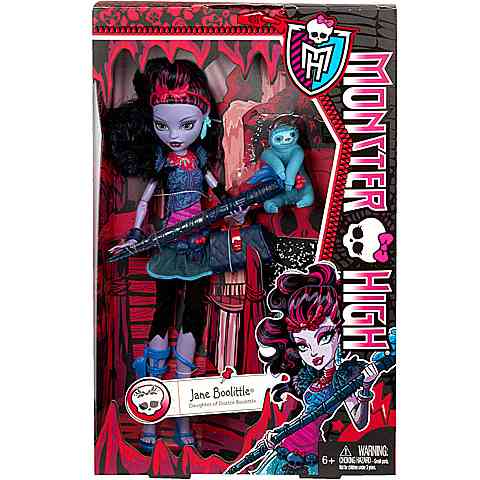 Monster High Jane Boolittle baba - Mattel vásárlás a Játékshopban