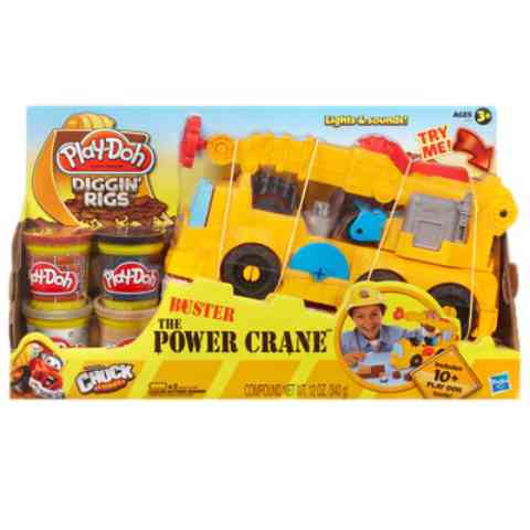 Play-Doh Chuck és barátai, Buster a daruskocsi gyurmaszett - Hasbro ...