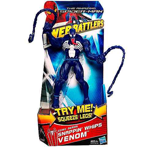 Pókember Harcos Venom figura ostor fegyverrel - Hasbro vásárlás a ...