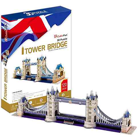 Tower Bridge 3D puzzle 120db - CubicFun vásárlás a Játékshopban