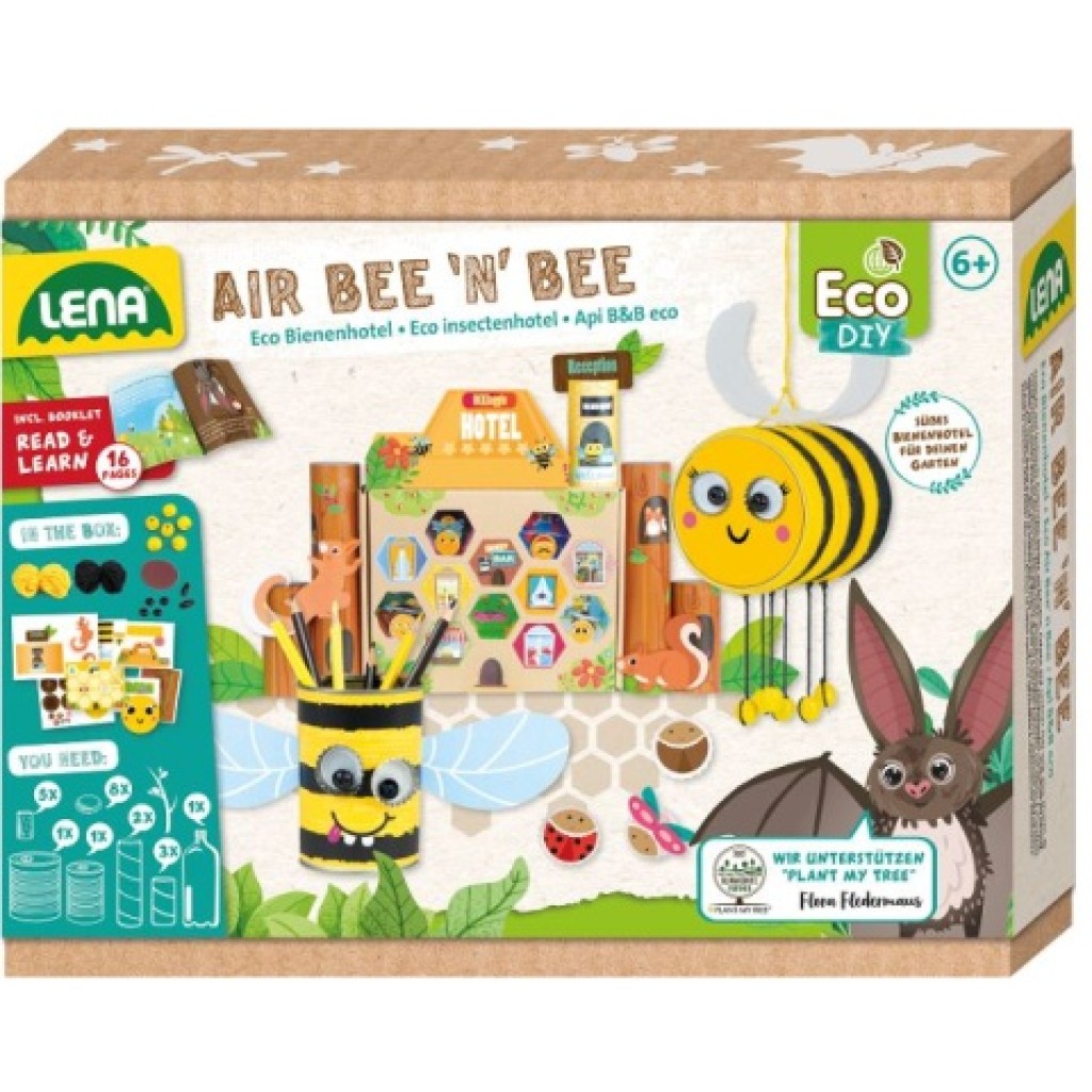 LENA Air Bee'N'Bee DIY ECO Rovarhotelkészítő szett vásárlás a Játékshopban