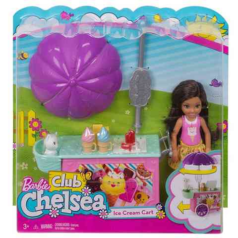 Barbie Chelsea fagyis kocsi játékszett - Mattel vásárlás a Játékshopban