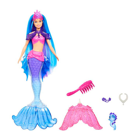 Barbie Mermaid Power Malibu sellő - Mattel vásárlás a Játékshopban