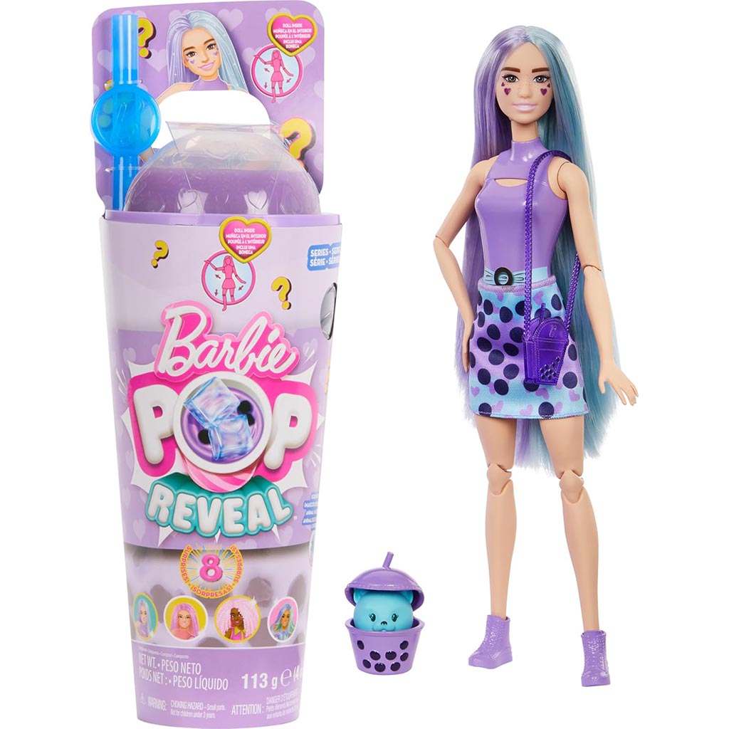 Barbie Slime Reveal Bubi buli Lila baba - Mattel vásárlás a Játékshopban