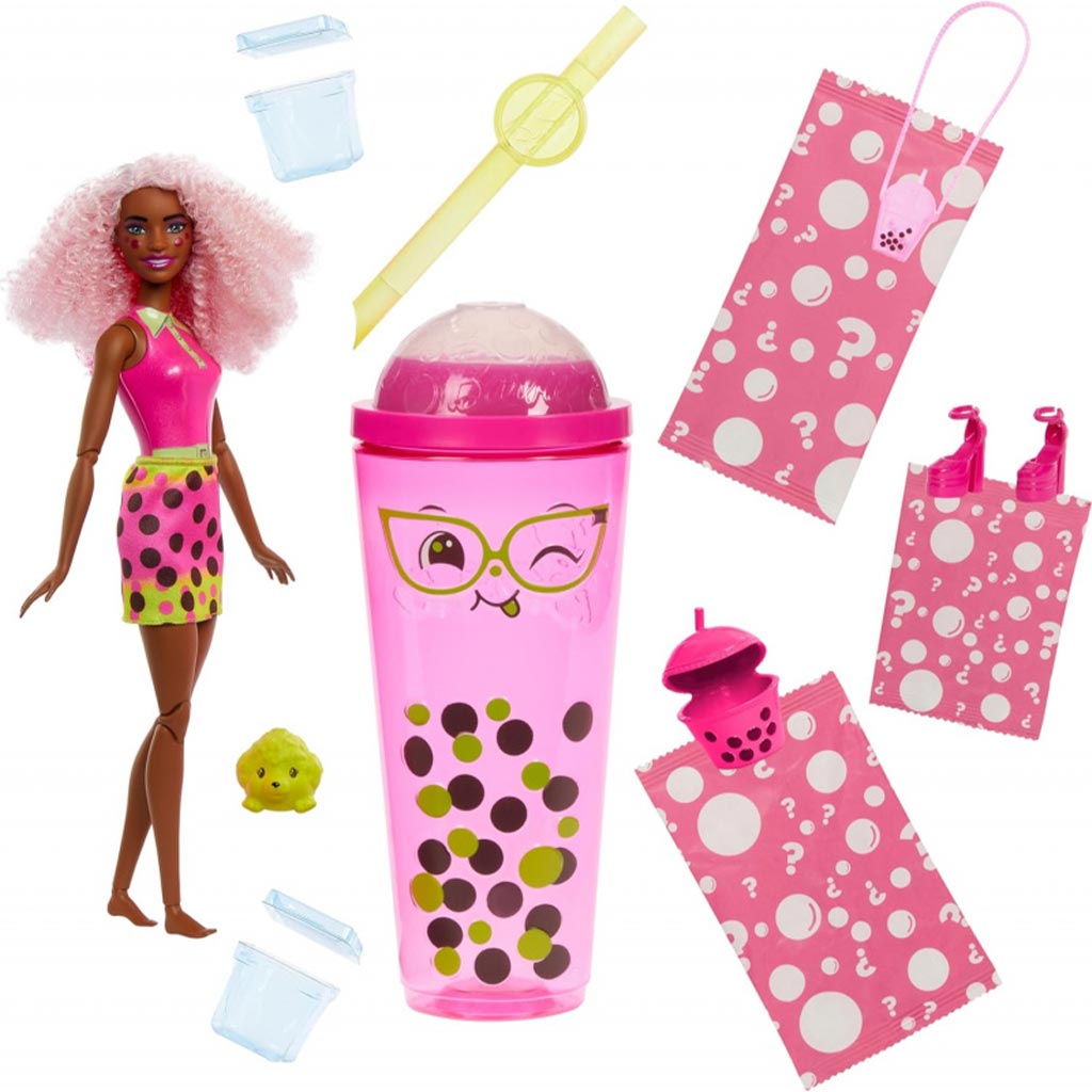 Barbie Slime Reveal Bubi buli Rózsaszín baba - Mattel vásárlás a ...