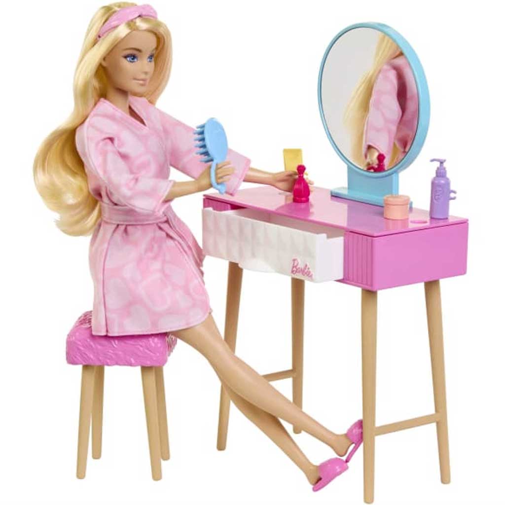 Barbie The Movie Barbie hálószobája játékszett - Mattel vásárlás a ...