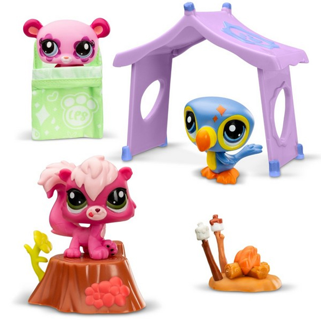 Littlest Pet Shop Camping 3db-os figura csomag 2.széria vásárlás a ...