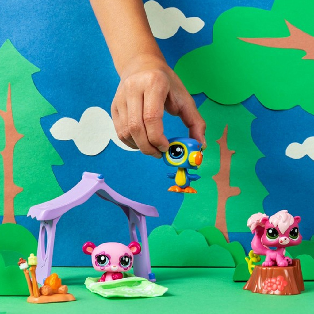 Littlest Pet Shop Camping 3db-os figura csomag 2.széria vásárlás a ...