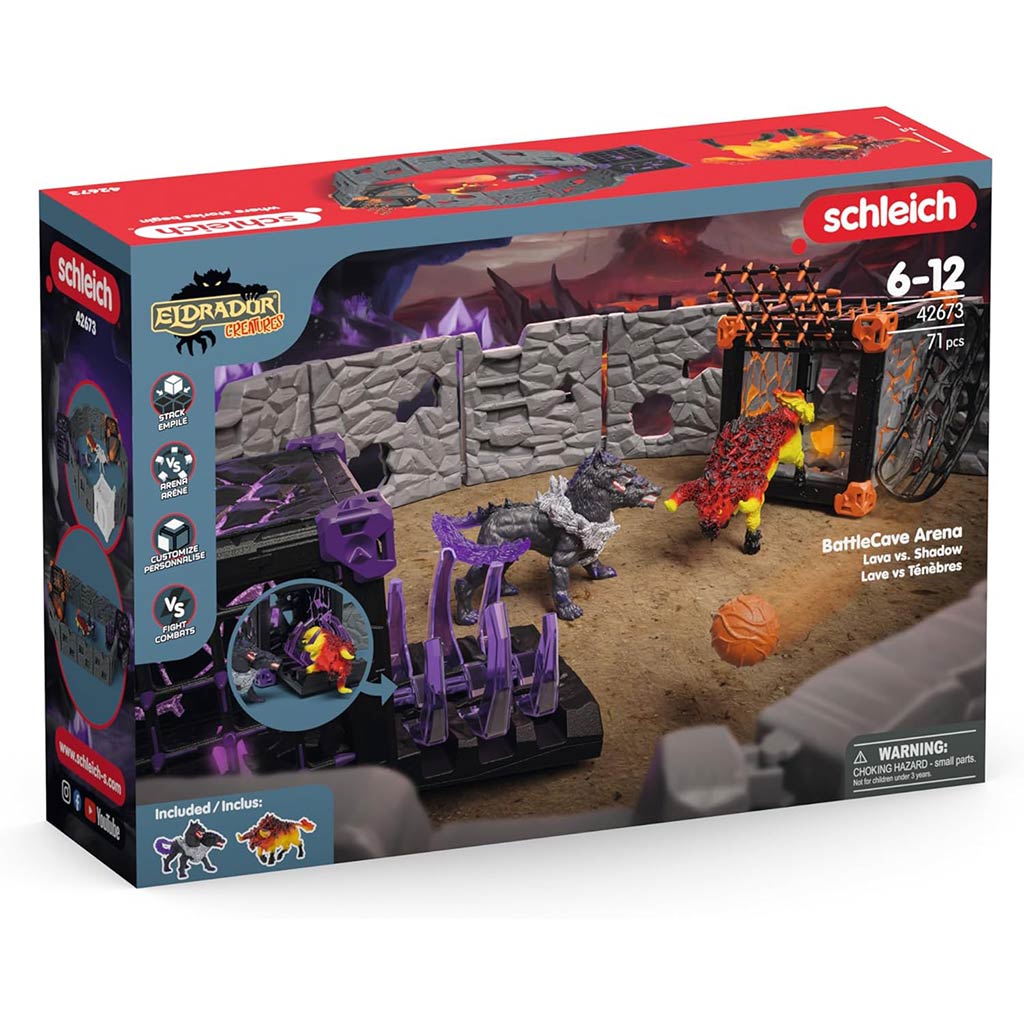 Schleich Battlecave aréna - Láva vs Árnyék (42673) vásárlás a Játékshopban