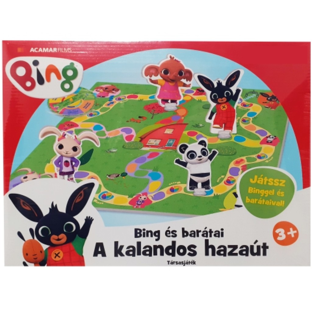 Bing és barátai A kalandos hazaút társasjáték vásárlás a Játékshopban