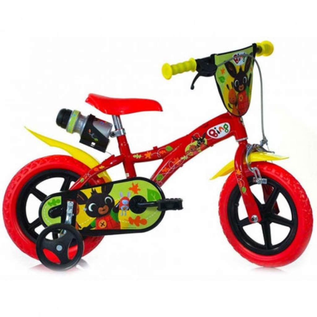 Bing piros gyerek bicikli 12-es méretben - Dino Bikes kerékpár vásárlás ...
