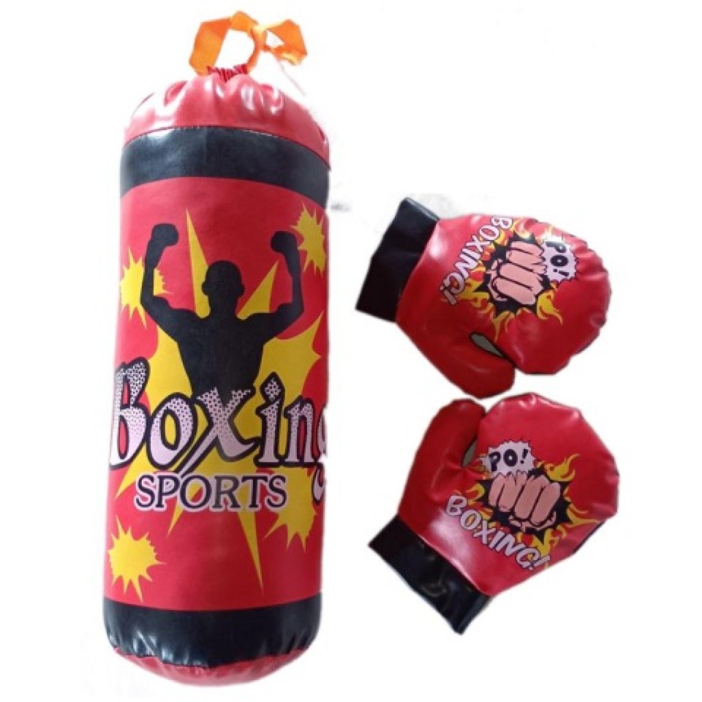 Boxzsák játékszett boxkesztyűvel vásárlás a Játékshopban
