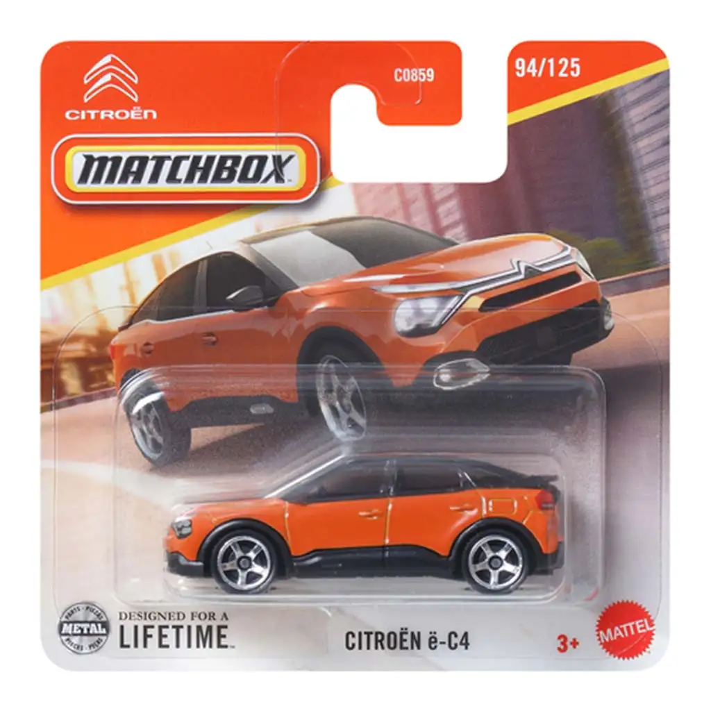 Matchbox Citroen-e C4 kisautó 1/64 - Mattel vásárlás a Játékshopban