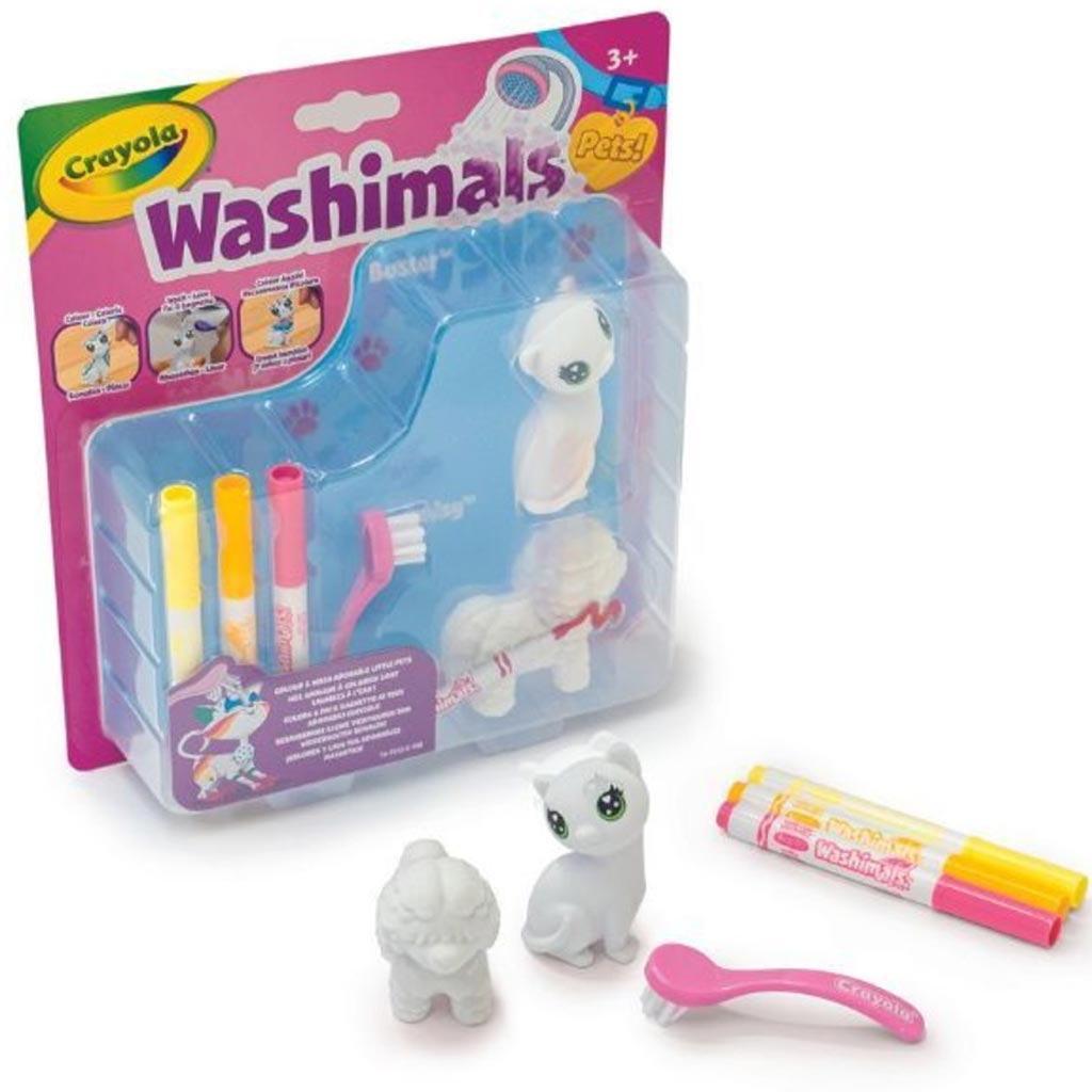 Washimals Kutya és cica 2db-os szett - Crayola vásárlás a Játékshopban