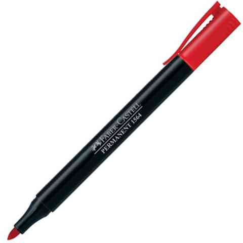 Faber-Castell Slim alkoholos filc vékony kerek piros vásárlás a ...