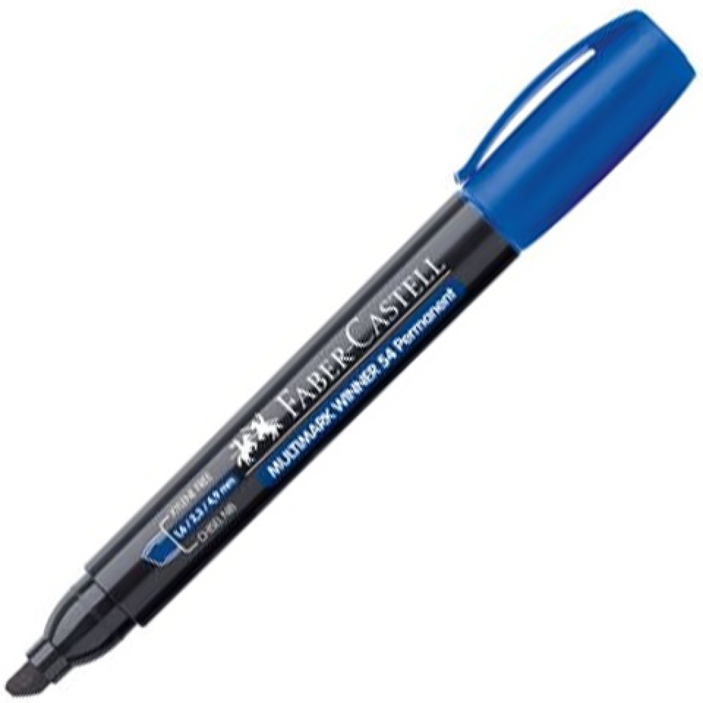 Faber-Castell Winner alkoholos filc 52 vágott hegyű kék vásárlás a ...