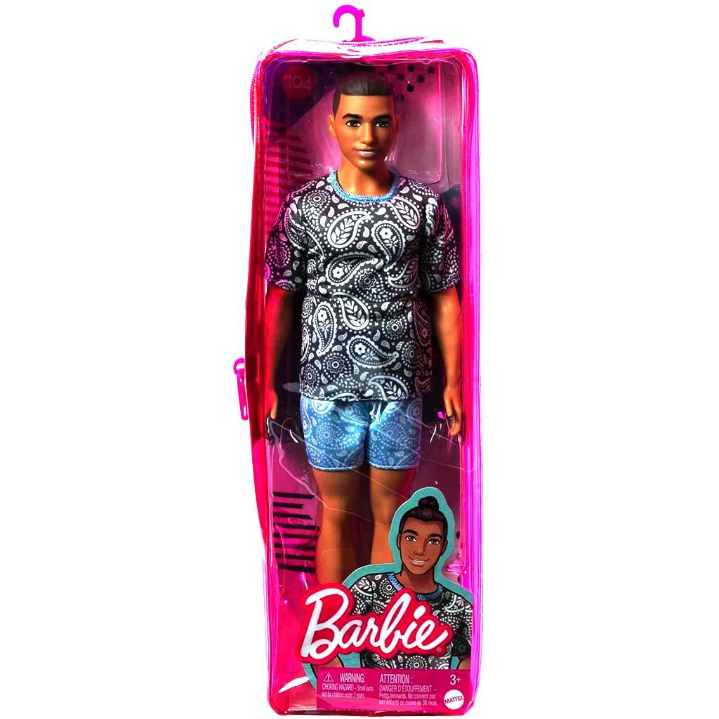 Barbie Fashionista Fiú Baba Nyári Mintás Szettben Mattel Vásárlás A 4888