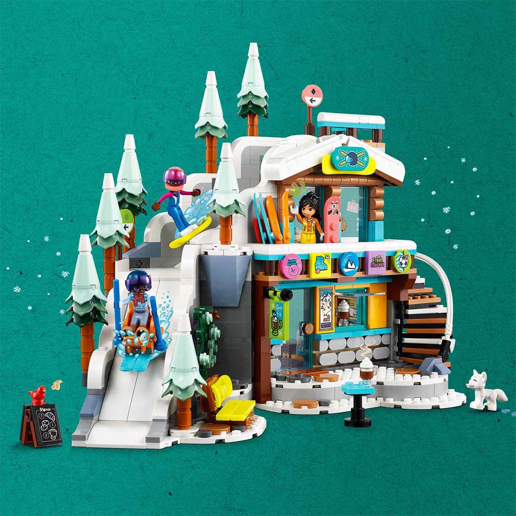 LEGO® Friends Ünnepi sípálya és kávézó (41756) vásárlás a Játékshopban