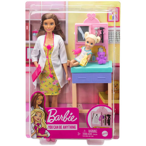 Barbie Gyermekorvos játékszett vizsglópulttal - Mattel vásárlás a ...