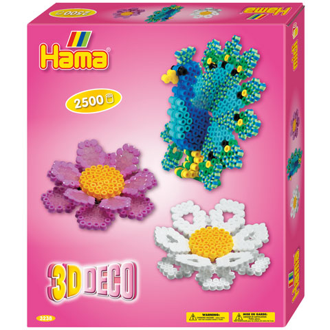 Hama 3D Deco vasalható gyöngy szett 2500db-os Midi vásárlás a Játékshopban