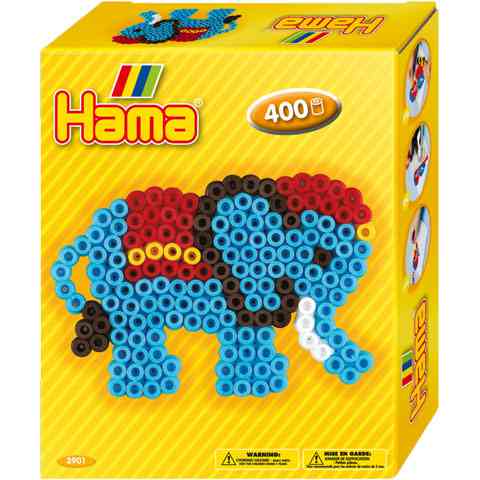 Hama Elefánt vasalható gyöngy szett 400db-os Midi vásárlás a Játékshopban
