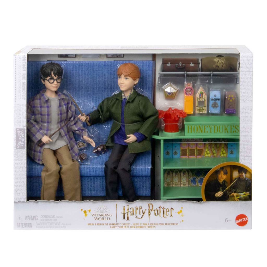 Harry Potter Harry és Ron a Roxfort expresszen - Mattel vásárlás a ...