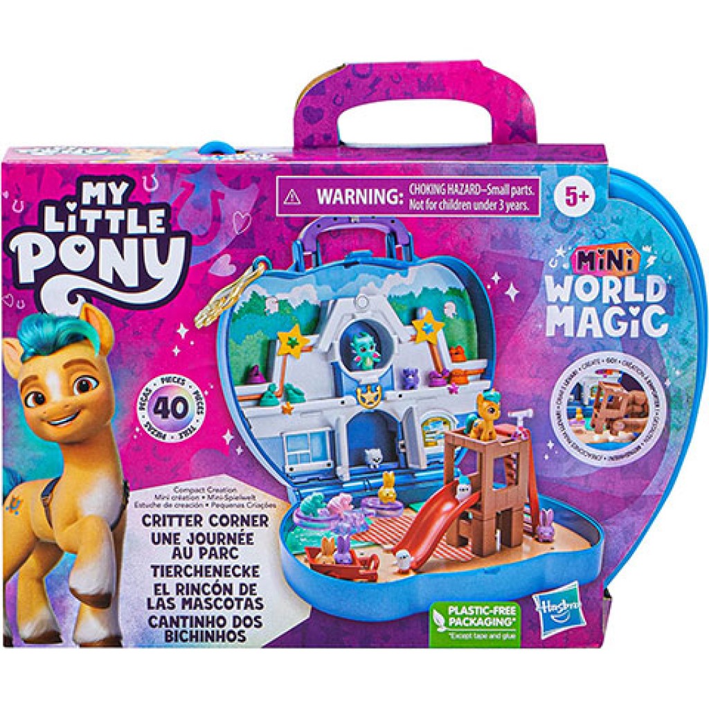 Én kicsi pónim Varázslatos minivilág Critter Corner játékszett - Hasbro ...