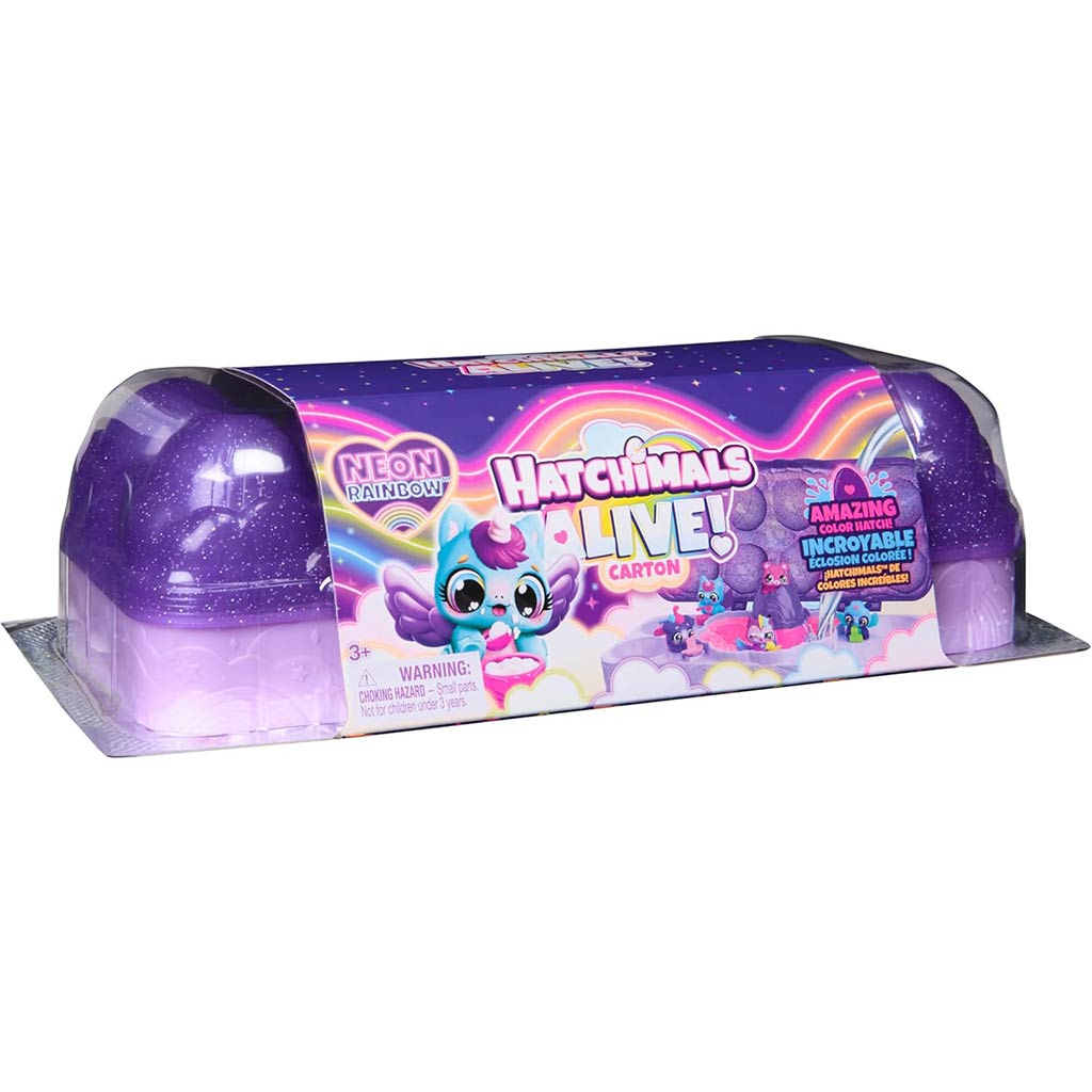 Hatchimals Alive! Neon Rainbow Tojástartó - Spin Master vásárlás a ...