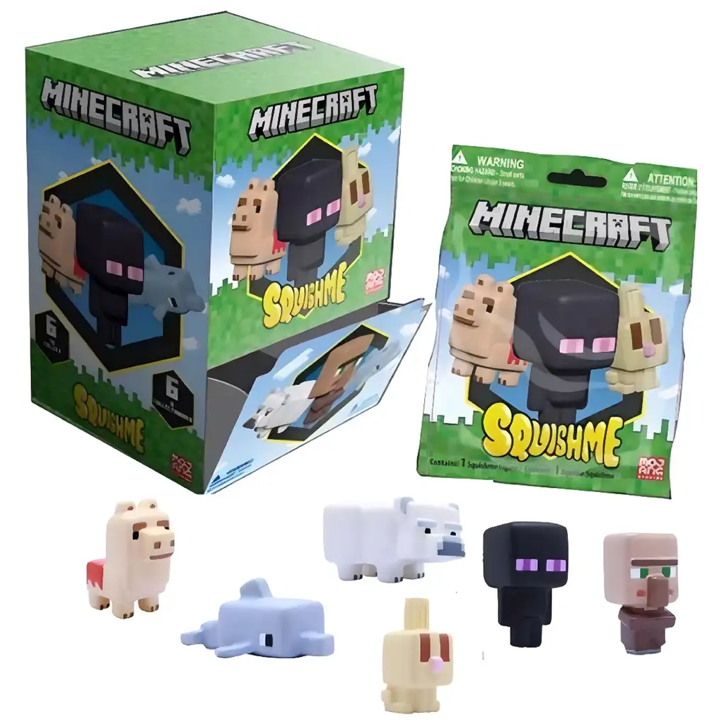 Minecraft Squishme puha meglepetés figura 1db vásárlás a Játékshopban
