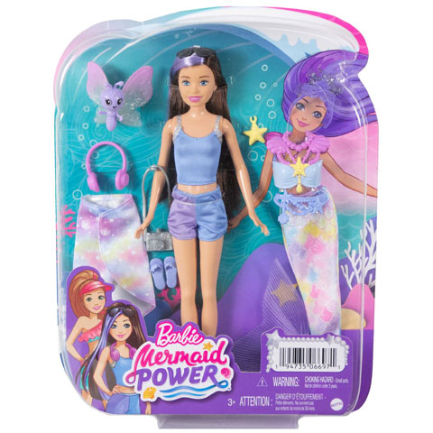 Barbie Mermaid Power Sellő tesók Skipper baba vásárlás a Játékshopban