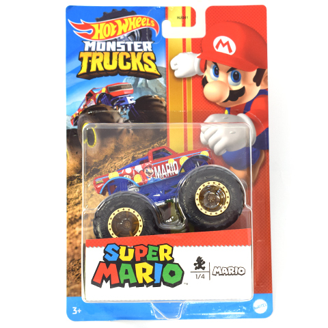Hot Wheels Super Mario Monster Trucks - Mario - Mattel vásárlás a ...