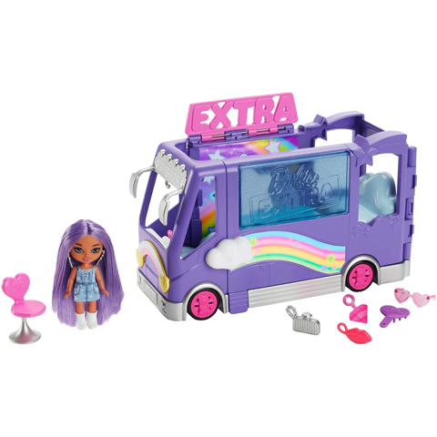 Barbie® Extravagáns Mini Minis turnébusz játékszett - Mattel vásárlás a ...