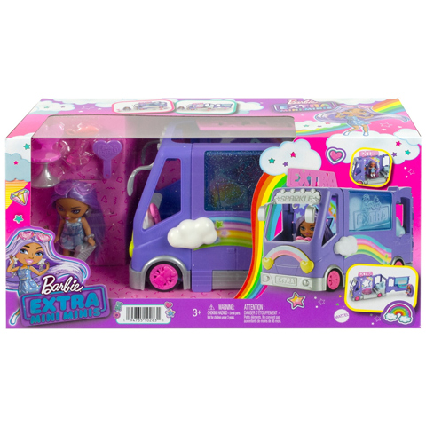 Barbie® Extravagáns Mini Minis turnébusz játékszett - Mattel vásárlás a ...