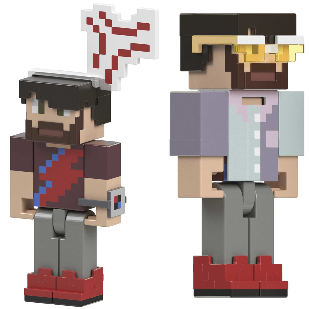 Minecraft Creator Series csomag - Rougarou és Anger Vein - Mattel ...