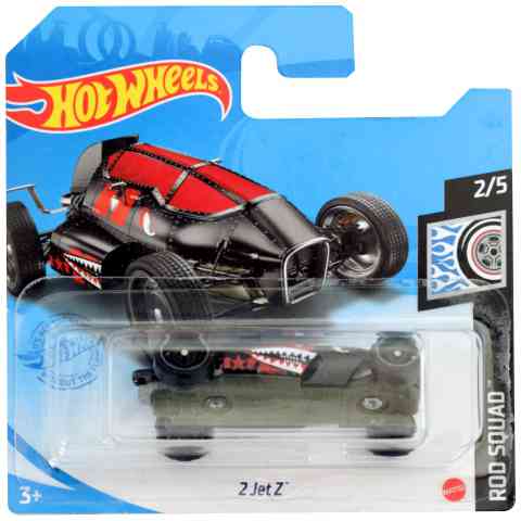 Hot Wheels 2 Jet Z fekete kisautó 1/64 - Mattel vásárlás a Játékshopban