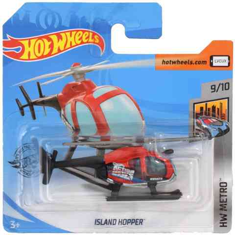 Hot Wheels Island Hopper 1/64 helikopter - Mattel vásárlás a Játékshopban