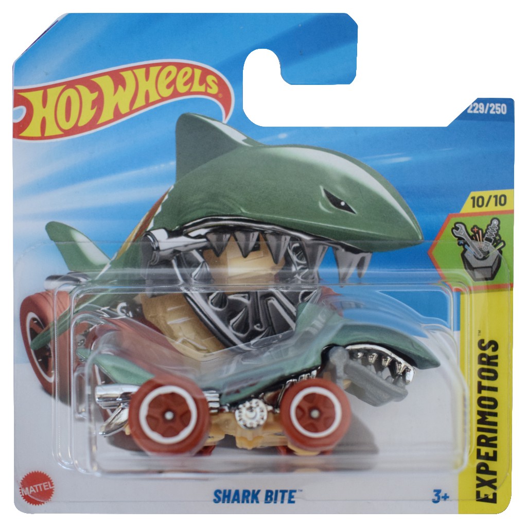 Hot Wheels Shark Bite zöld kisautó 1/64 - Mattel vásárlás a Játékshopban