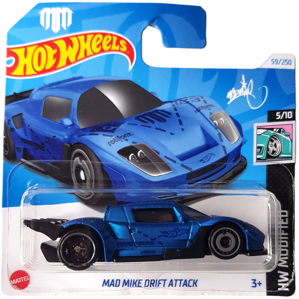 Hot Wheels Mad Mike Drift Attack Kisautó 164 Mattel Vásárlás A 5119