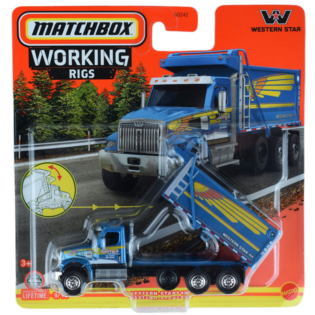 Matchbox Working Rigs - Western Star ®49X kisautó - Mattel vásárlás a ...