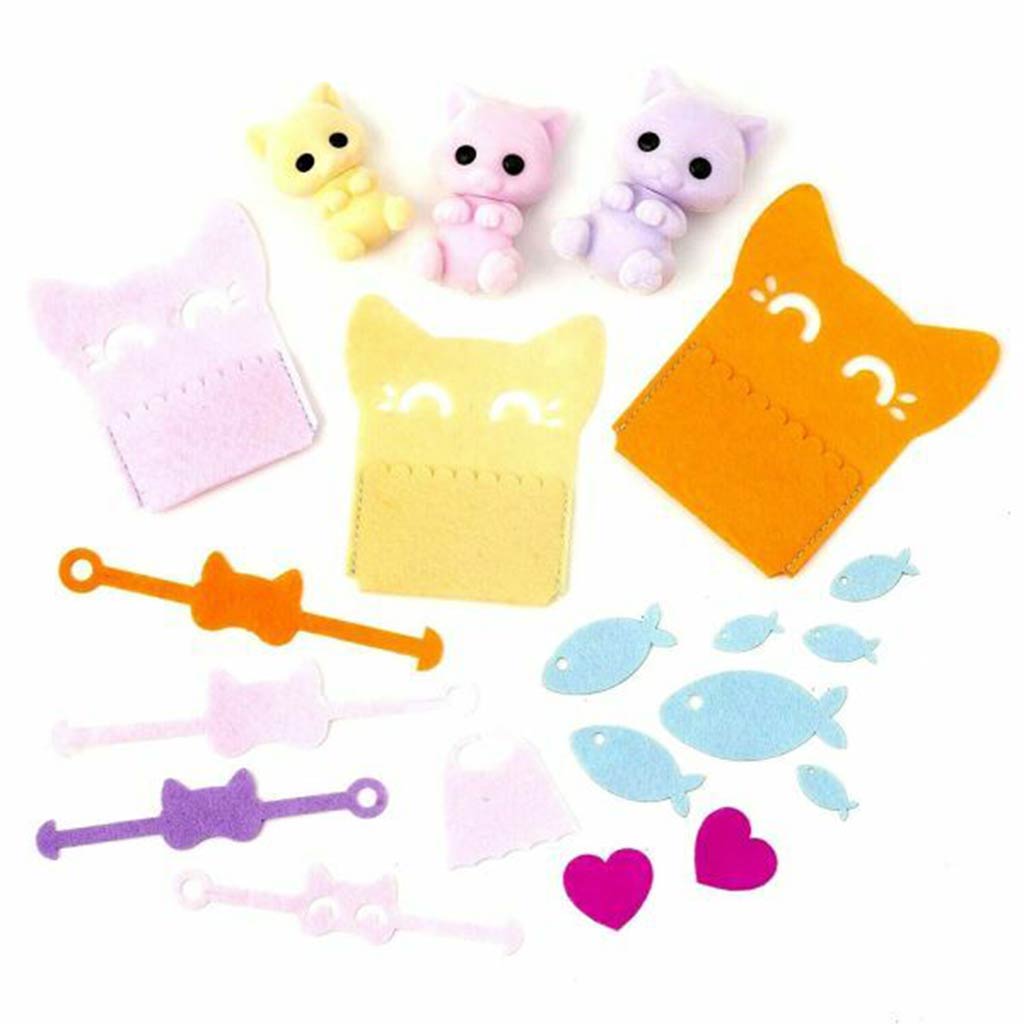 Playmonster Fuzzikins kiscicák 3db-os játékszett vásárlás a Játékshopban