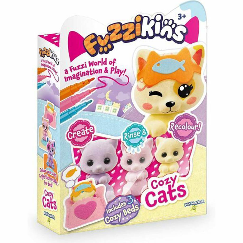 Playmonster Fuzzikins kiscicák 3db-os játékszett vásárlás a Játékshopban