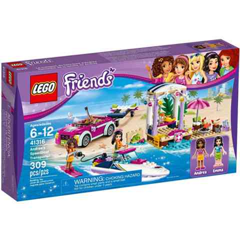 LEGO® Friends Andrea versenymotorcsónak szállítója (41316) vásárlás a ...